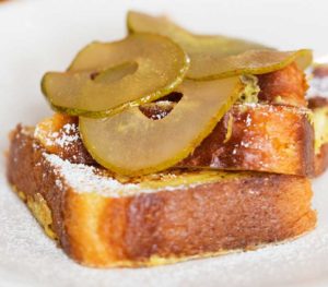 Elegant French Toast with Sautéed Pears - MI Coop Kitchen